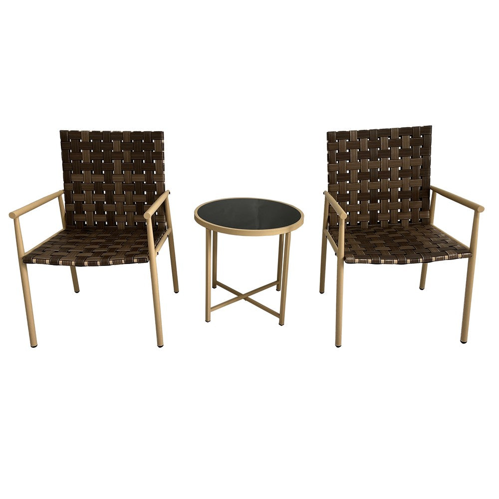 Yakoe Eton 2 Seater Garden Furniture Bistro Set – Furniture Maxi