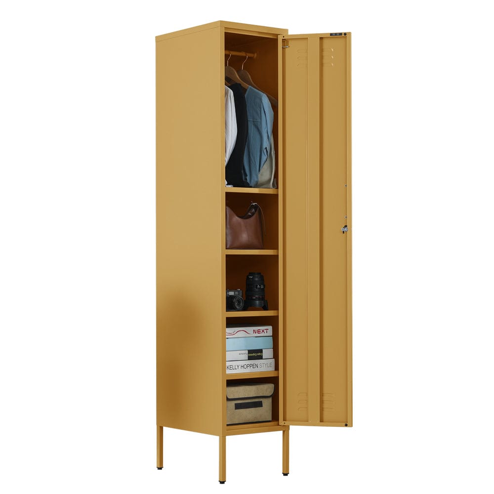 Lokki® Single Door Locker With Adjustable Shelf Storage Cabinet